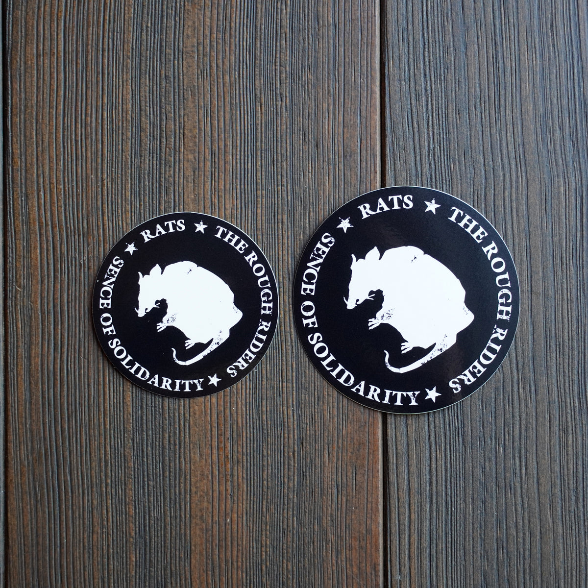 STICKER "CIRCLE RAT-L" – JOLLY ROGER