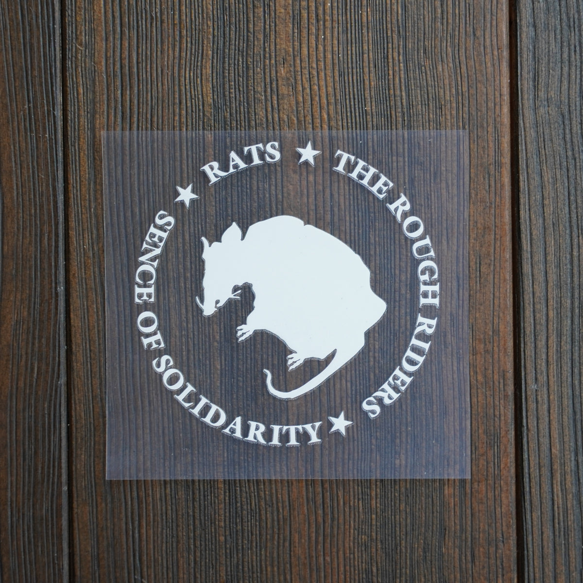 CUTTING STICKER "CIRCLE RAT-L" – JOLLY ROGER
